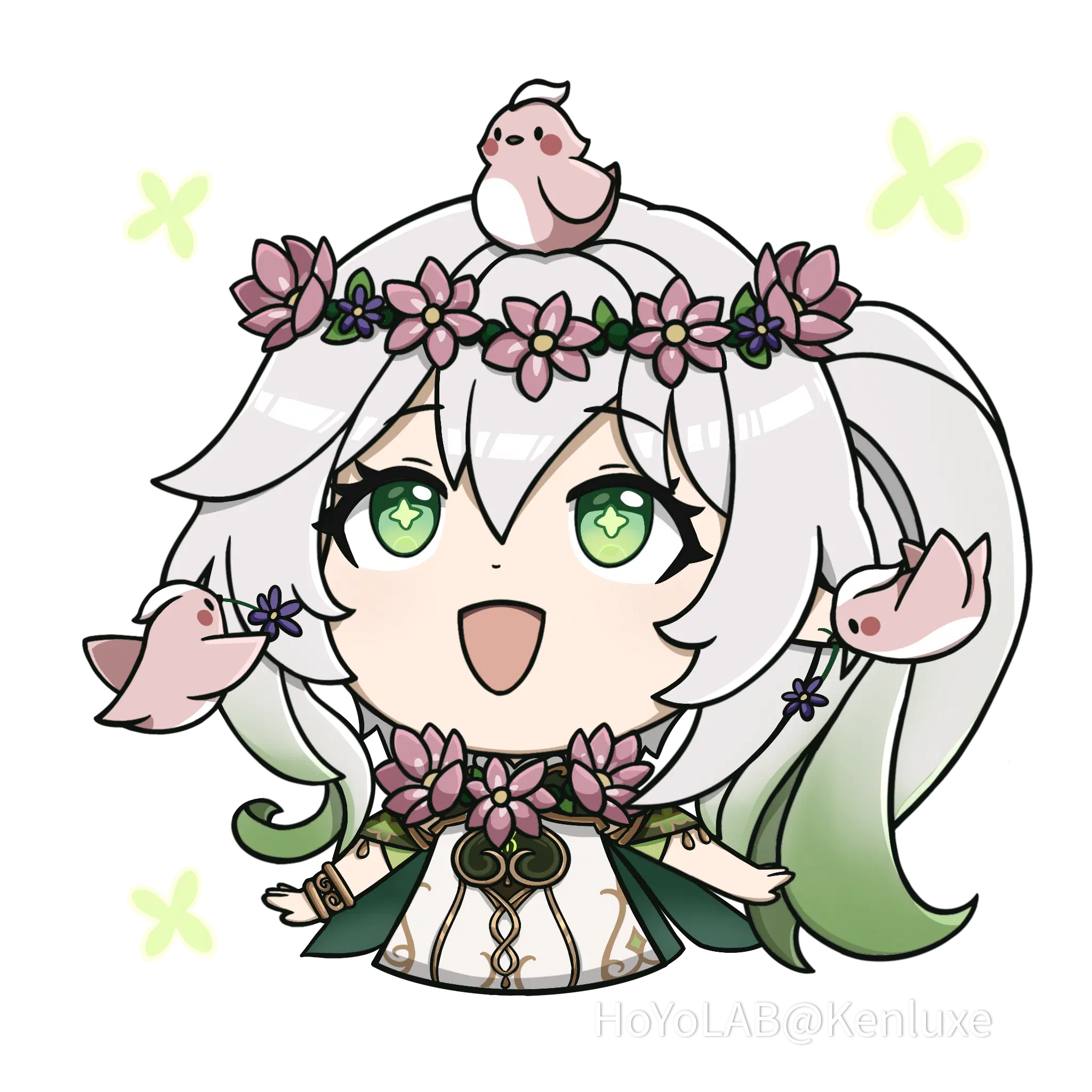 Nahida sticker! Genshin Impact | HoYoLAB