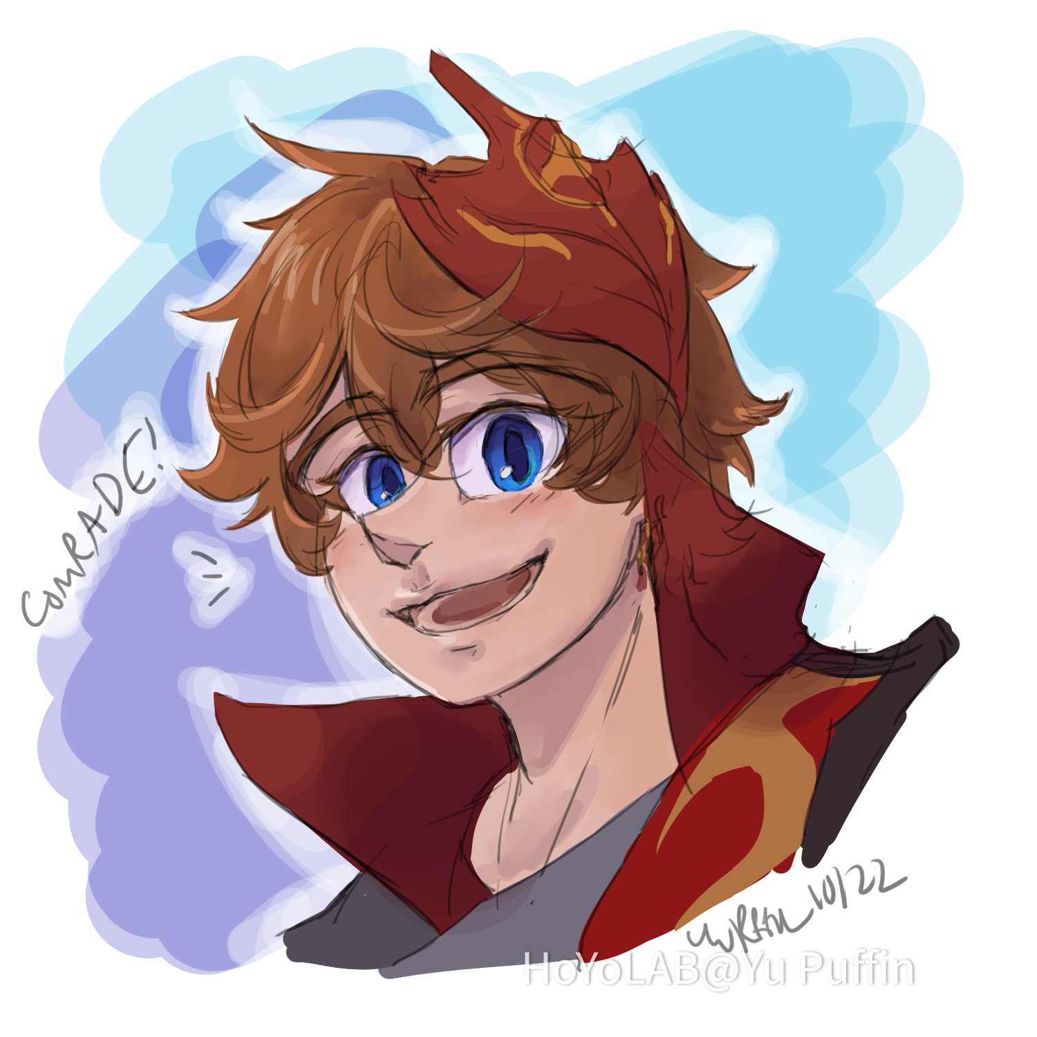 2022/10/08 Childe Redraw Genshin Impact | HoYoLAB