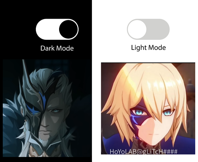 when you turn off dark mode Genshin Impact | HoYoLAB