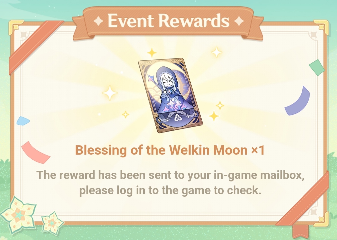 I got welkin Genshin Impact | HoYoLAB