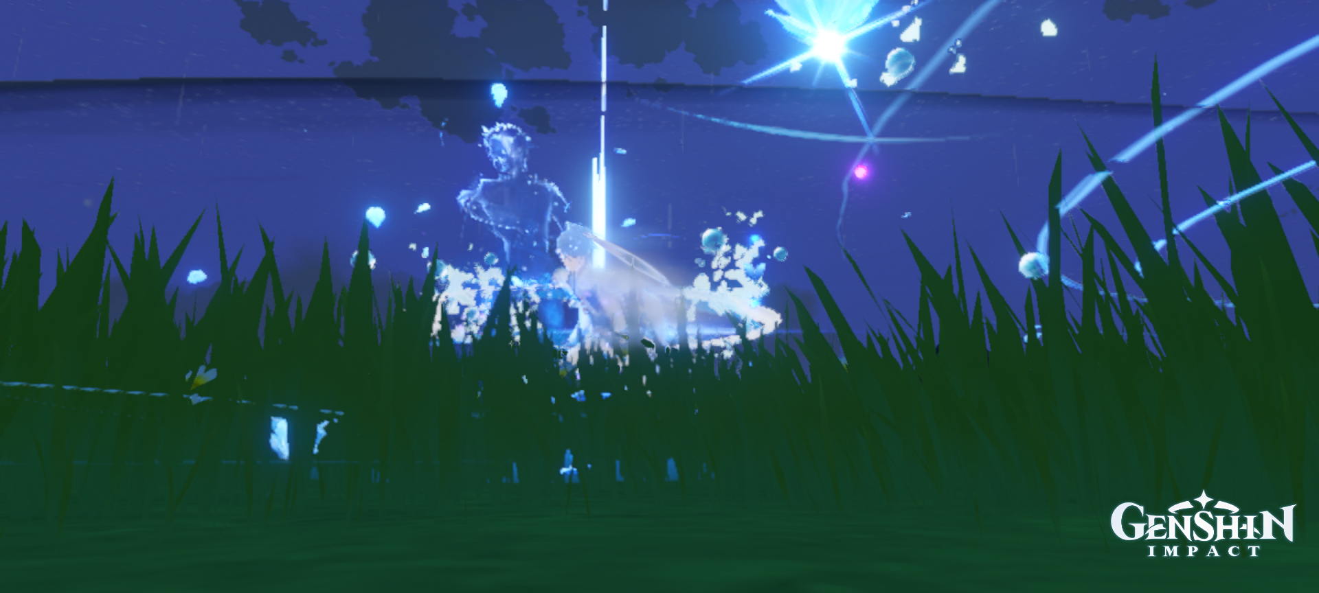 ayato with um pretty background Genshin Impact | HoYoLAB