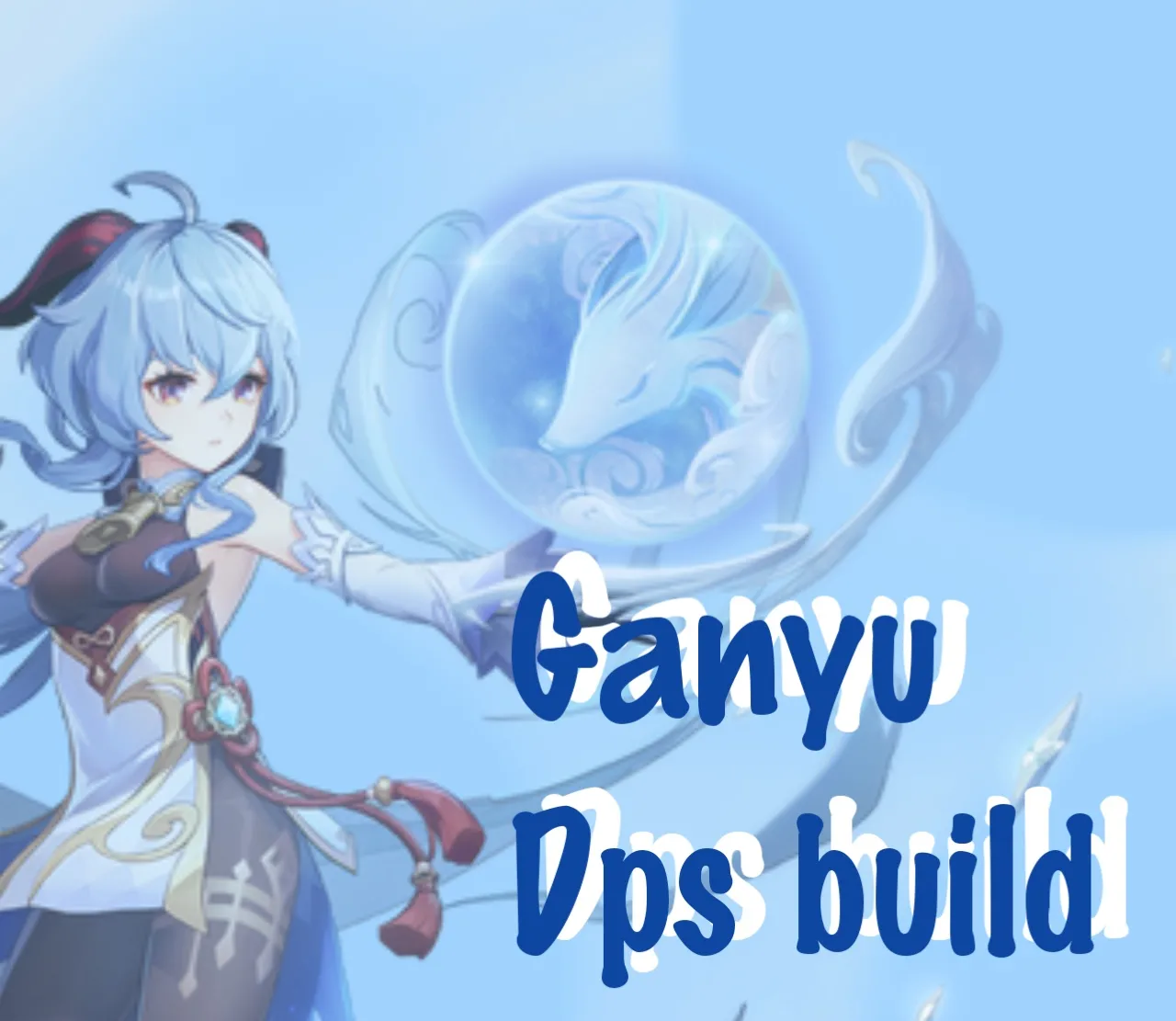 Ganyu build!!! Genshin Impact | HoYoLAB