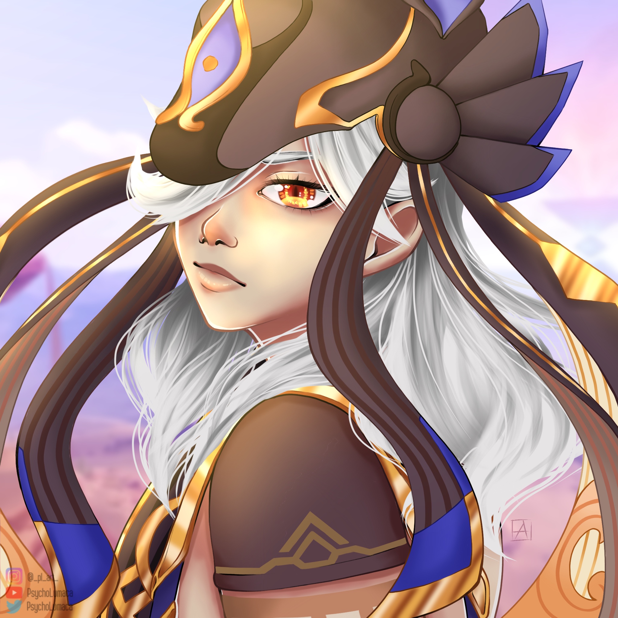Cyno fanart Genshin Impact | HoYoLAB