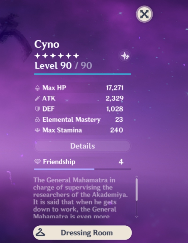 Cyno build Genshin Impact | HoYoLAB