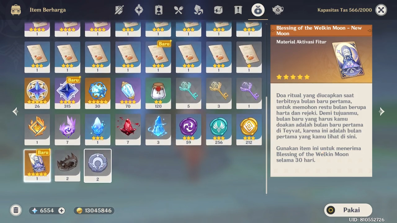 Ada yang Dapat Blessing? Genshin Impact | HoYoLAB