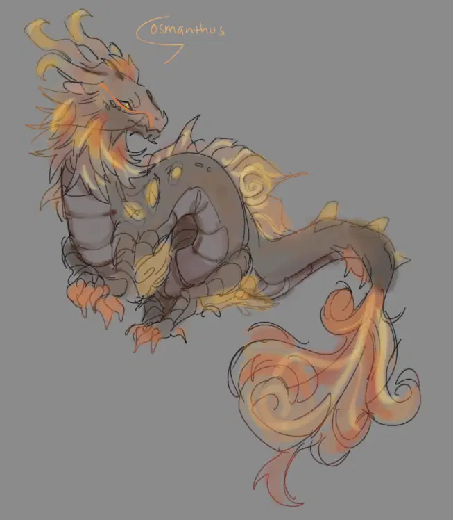 how to draw noodle dragons