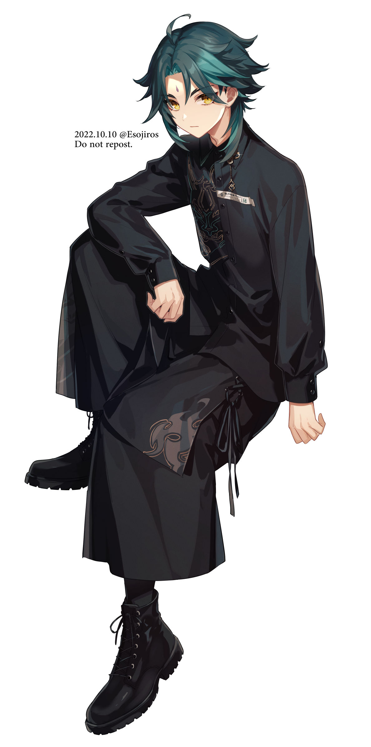 魈くんのイメージ服 Genshin Impact Hoyolab