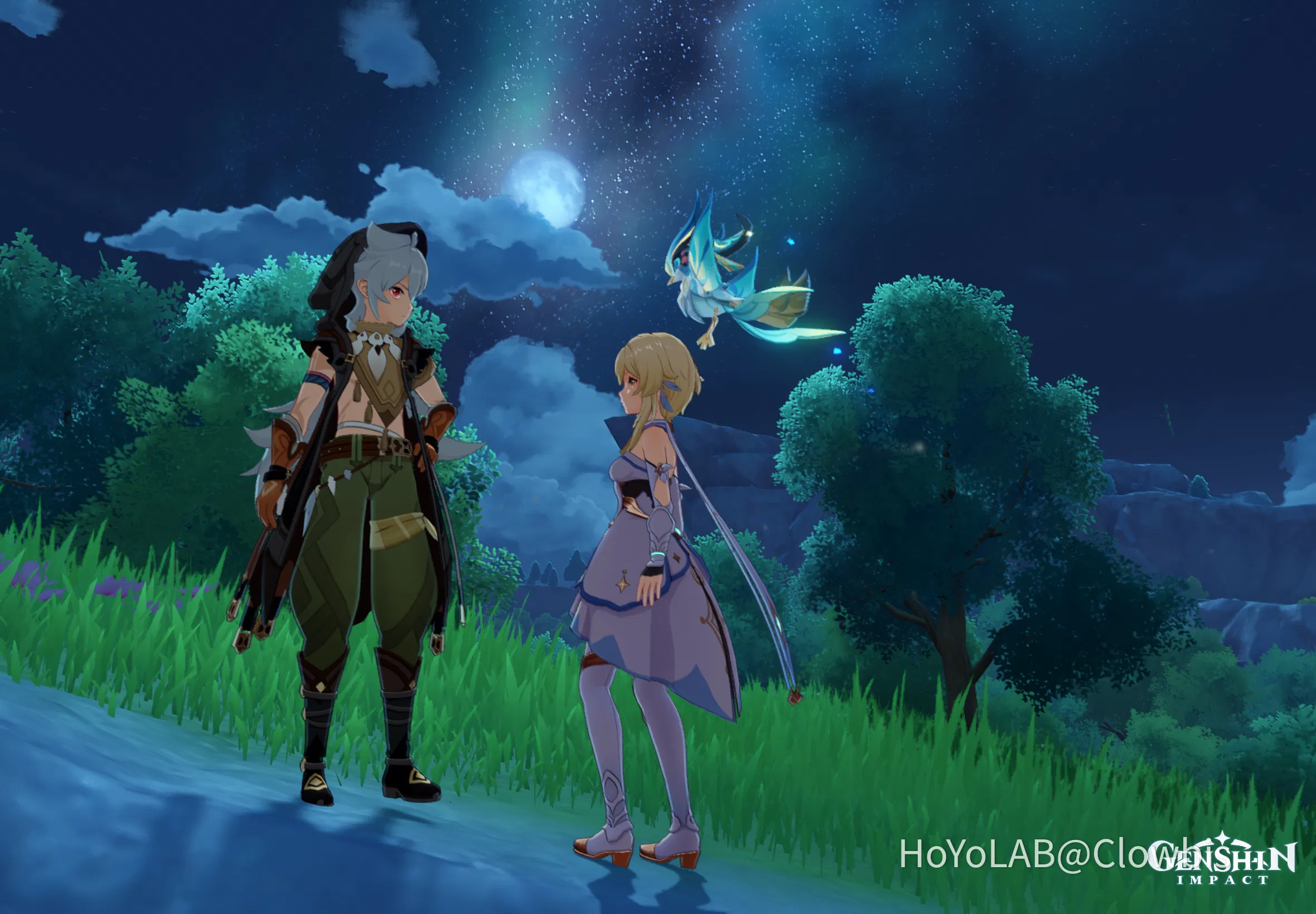 Razor and lumine Genshin Impact | HoYoLAB