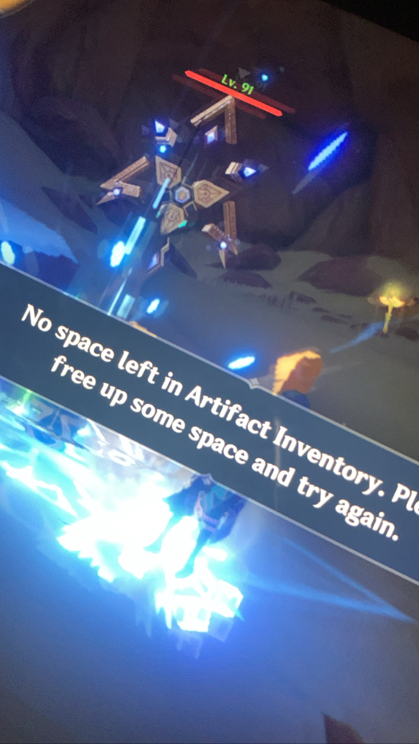 artifact inventory Genshin Impact | HoYoLAB