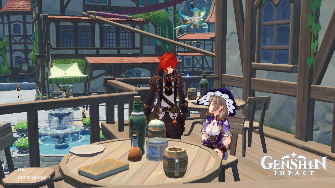 Diluc and Lisa on a DATE!! Genshin Impact | HoYoLAB