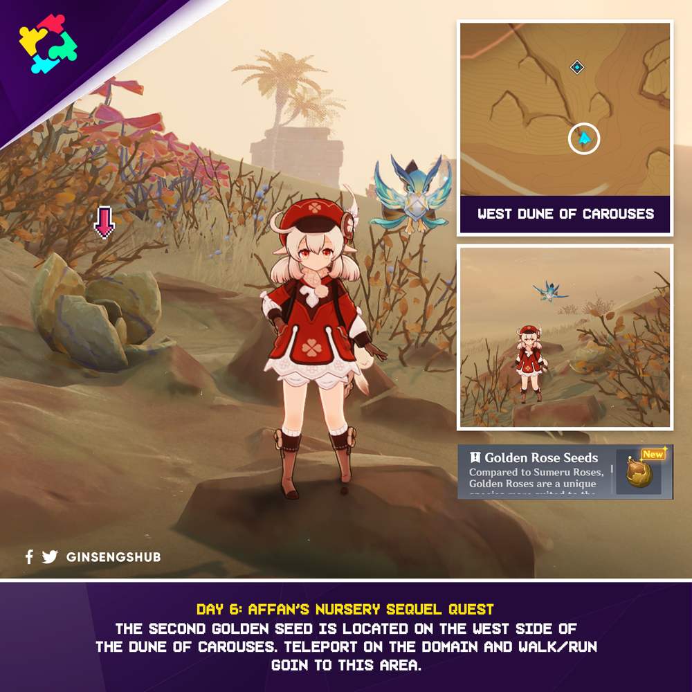 [v3.1] The Exile - A Gifted Rose Time Gated Hidden Quest & Hidden Achievement Genshin Impact ...