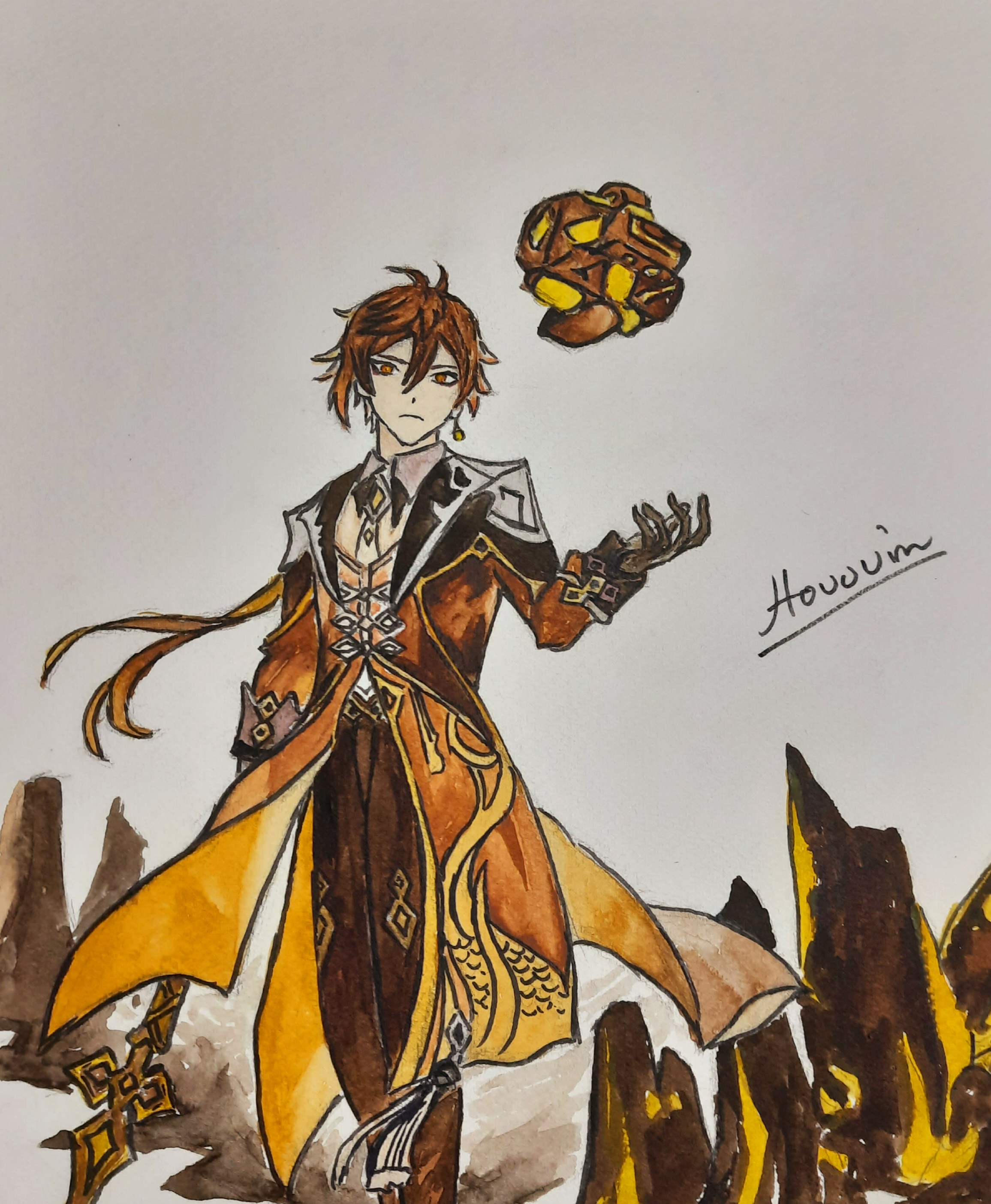 Drew big Zhong Dong today Genshin Impact | HoYoLAB