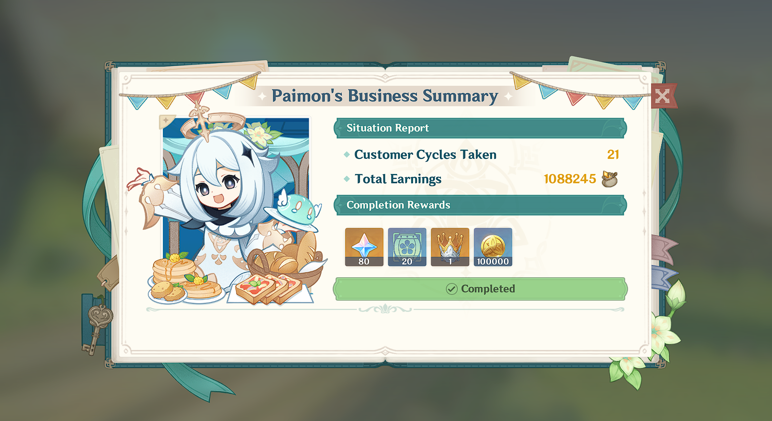 💸 Charity and Creativity: Cooking Paimon for Business 💸 Genshin Impact ...