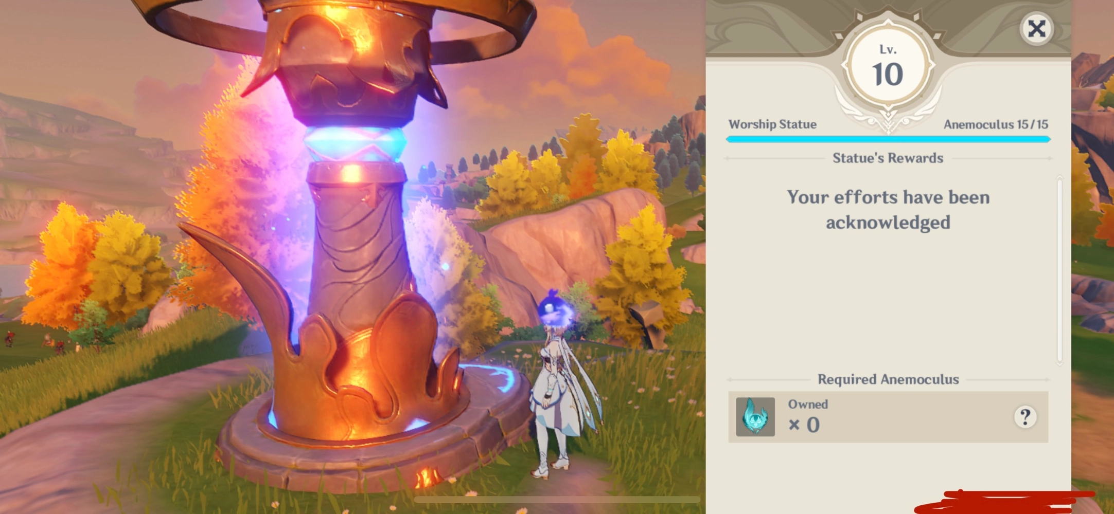 Max out the anemo statue Genshin Impact | HoYoLAB