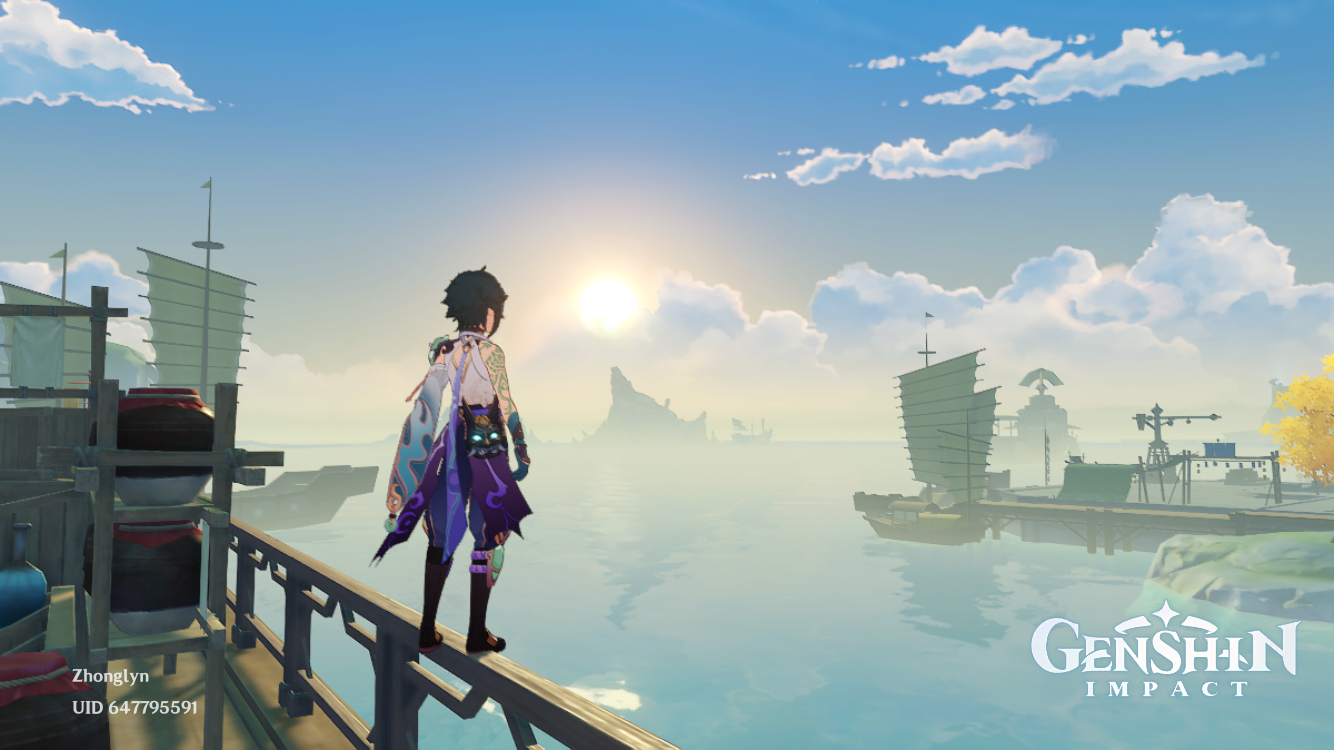 [Freedom] Late Night Xiao Photoshoot Genshin Impact | HoYoLAB