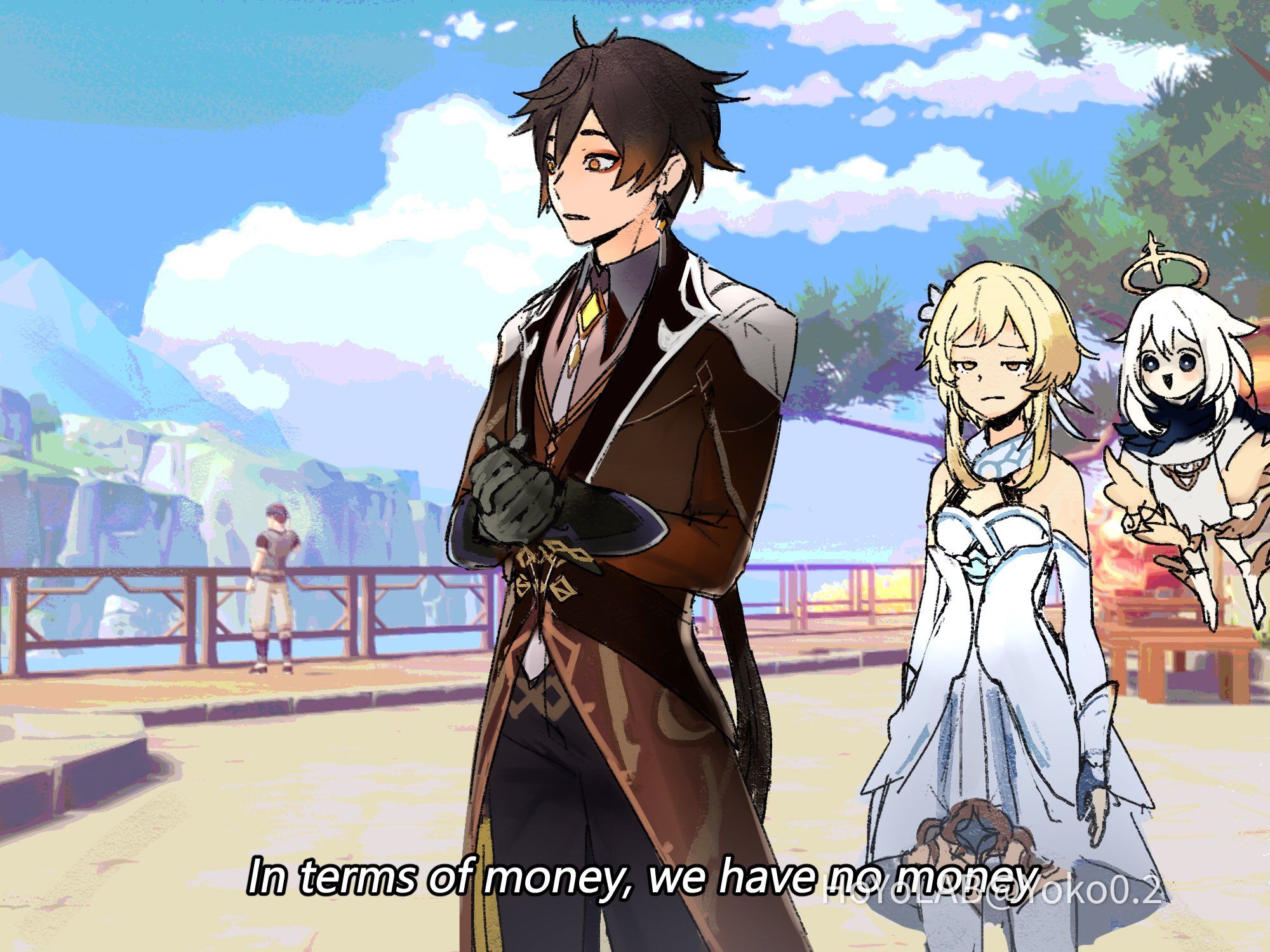 Genshin memes that made me laugh at Cyno’s jokes part 10🧍🏻 🦝 Genshin ...