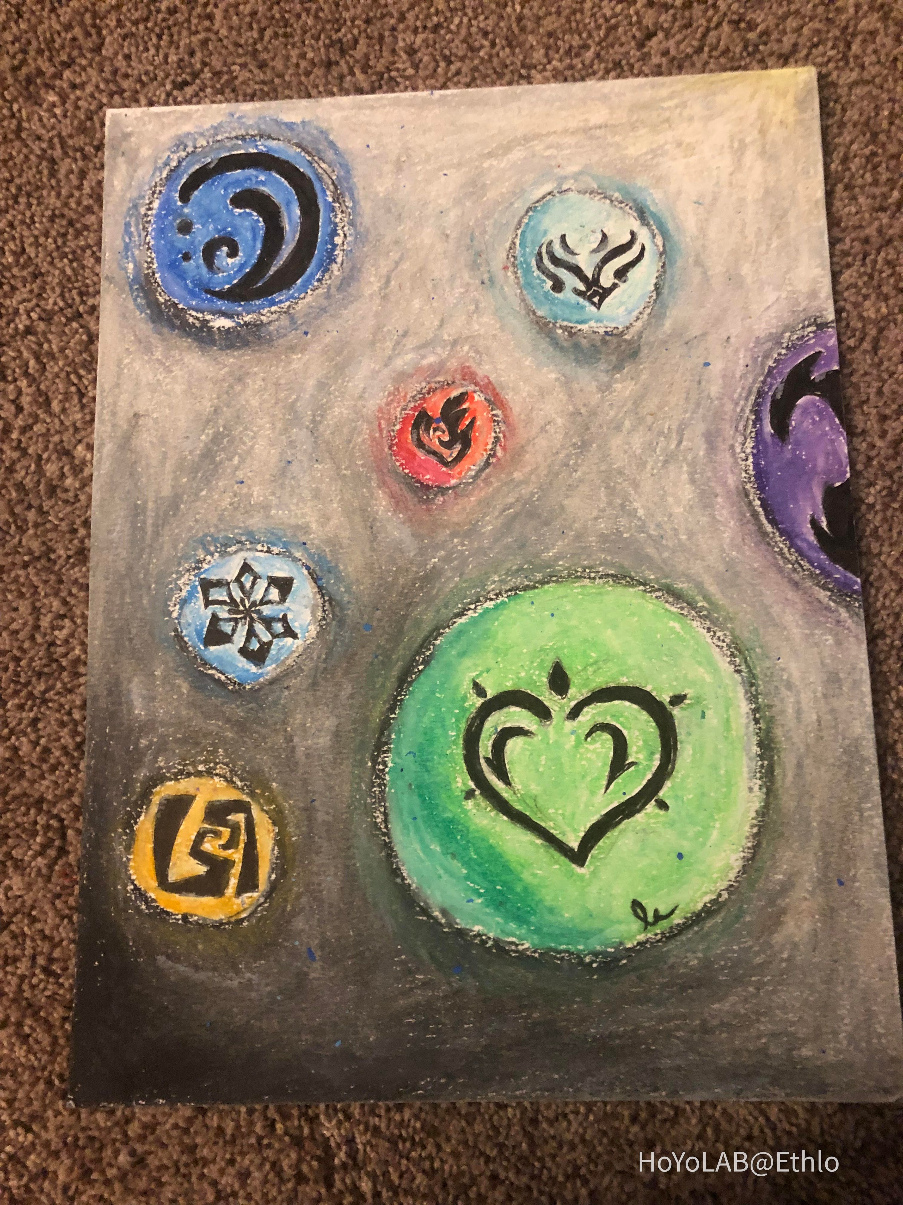 Vision Art! Genshin Impact | HoYoLAB