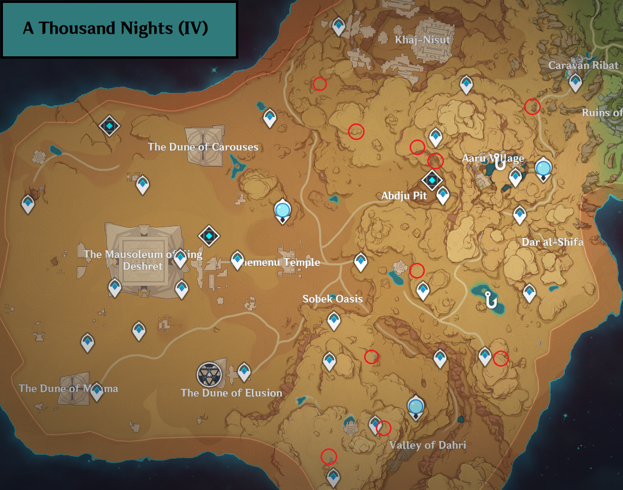 [Version 3.1] All 30 Enigmatic Pages in Sumeru (A Thousand Nights IV-VI ...