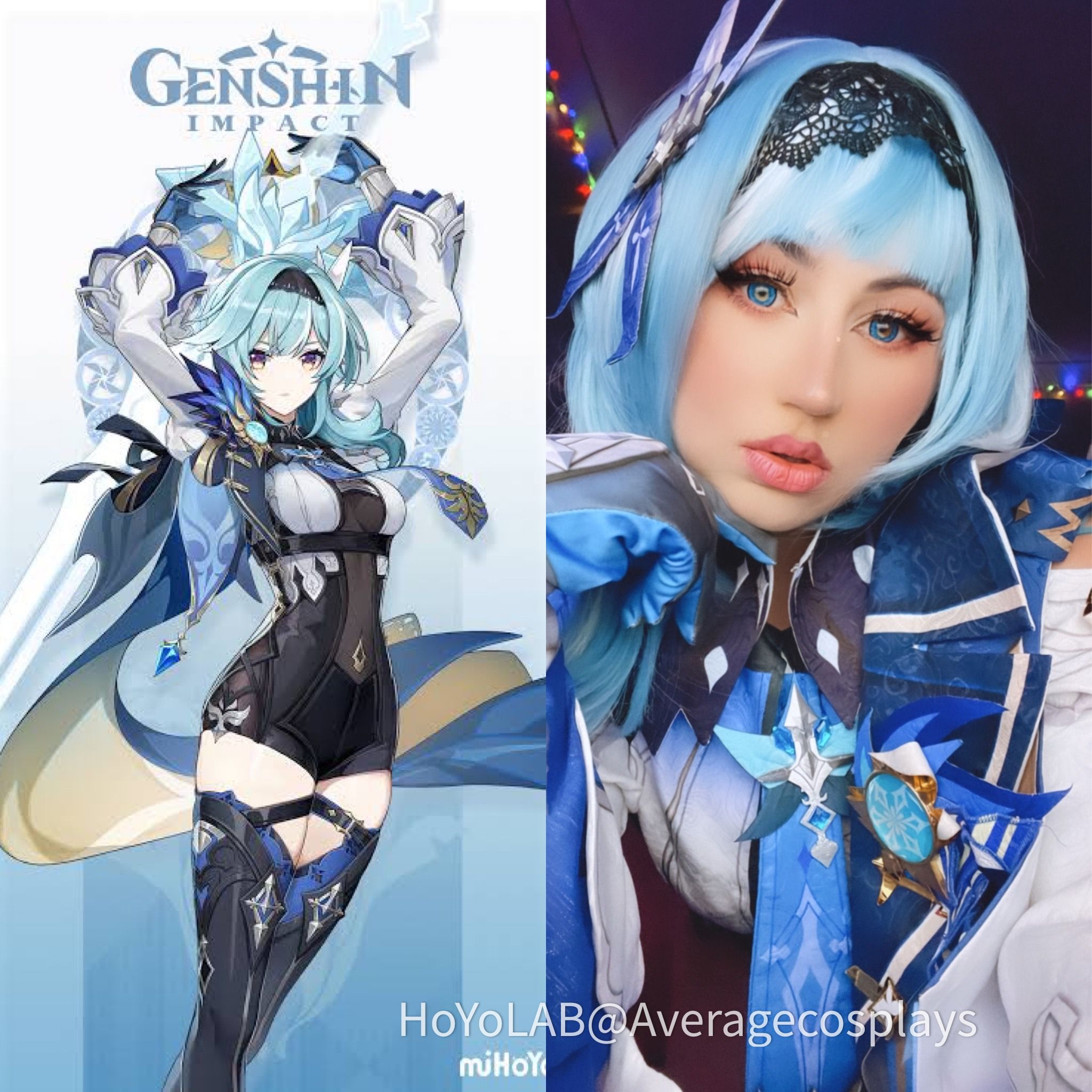 CHARACTER VS COSPLAY ️ Genshin Impact | HoYoLAB