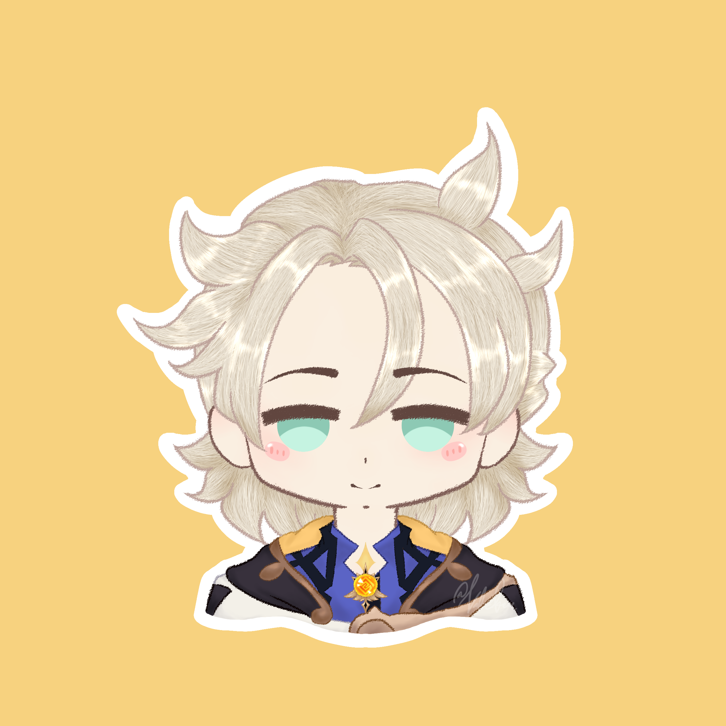 Albedo Chibi!! Genshin Impact | HoYoLAB