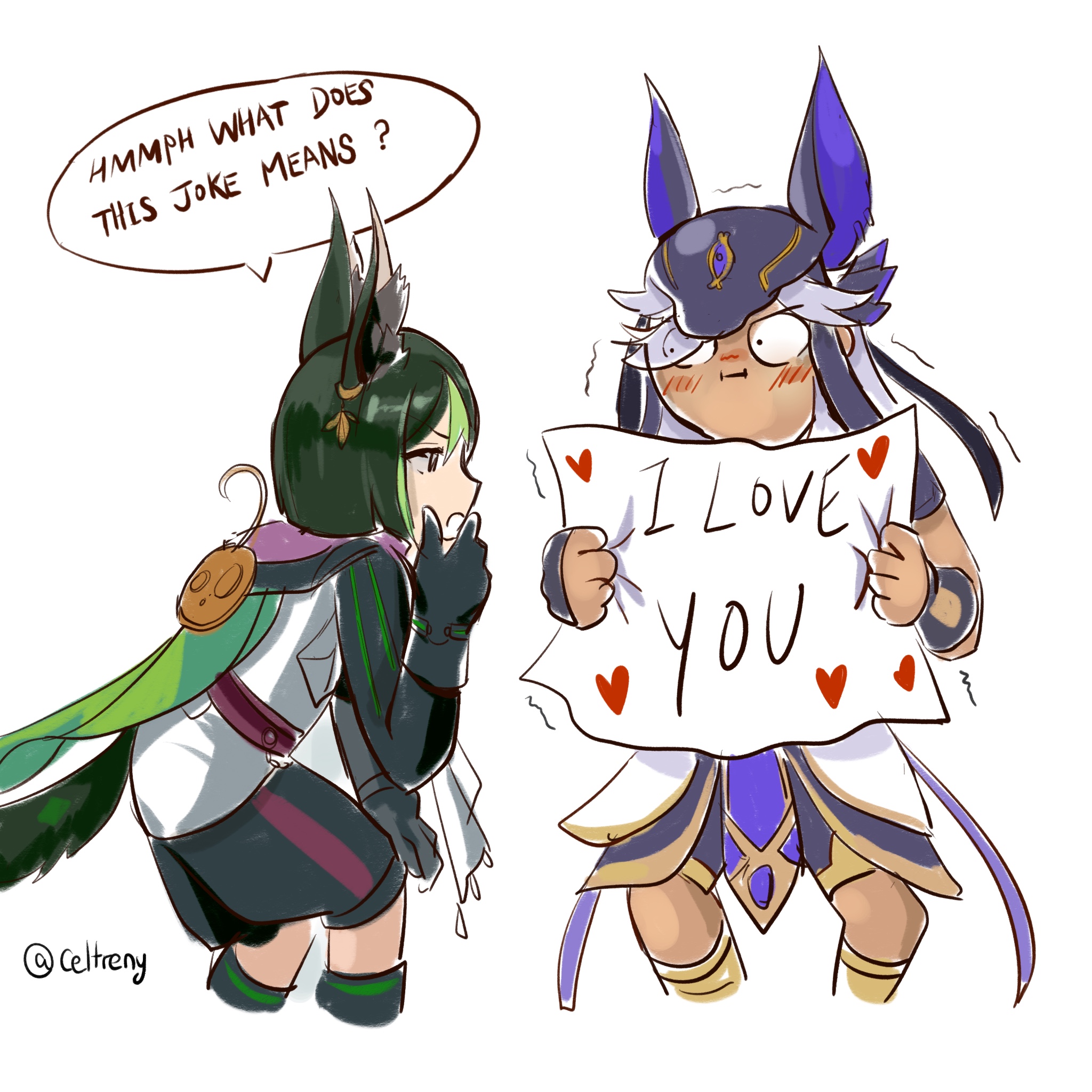 When you tell your crush too many dad jokes Genshin Impact | HoYoLAB