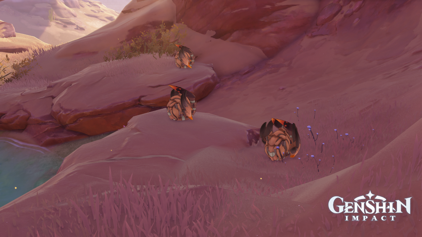 Desert Creatures of Sumeru - Scorpions Genshin Impact | HoYoLAB