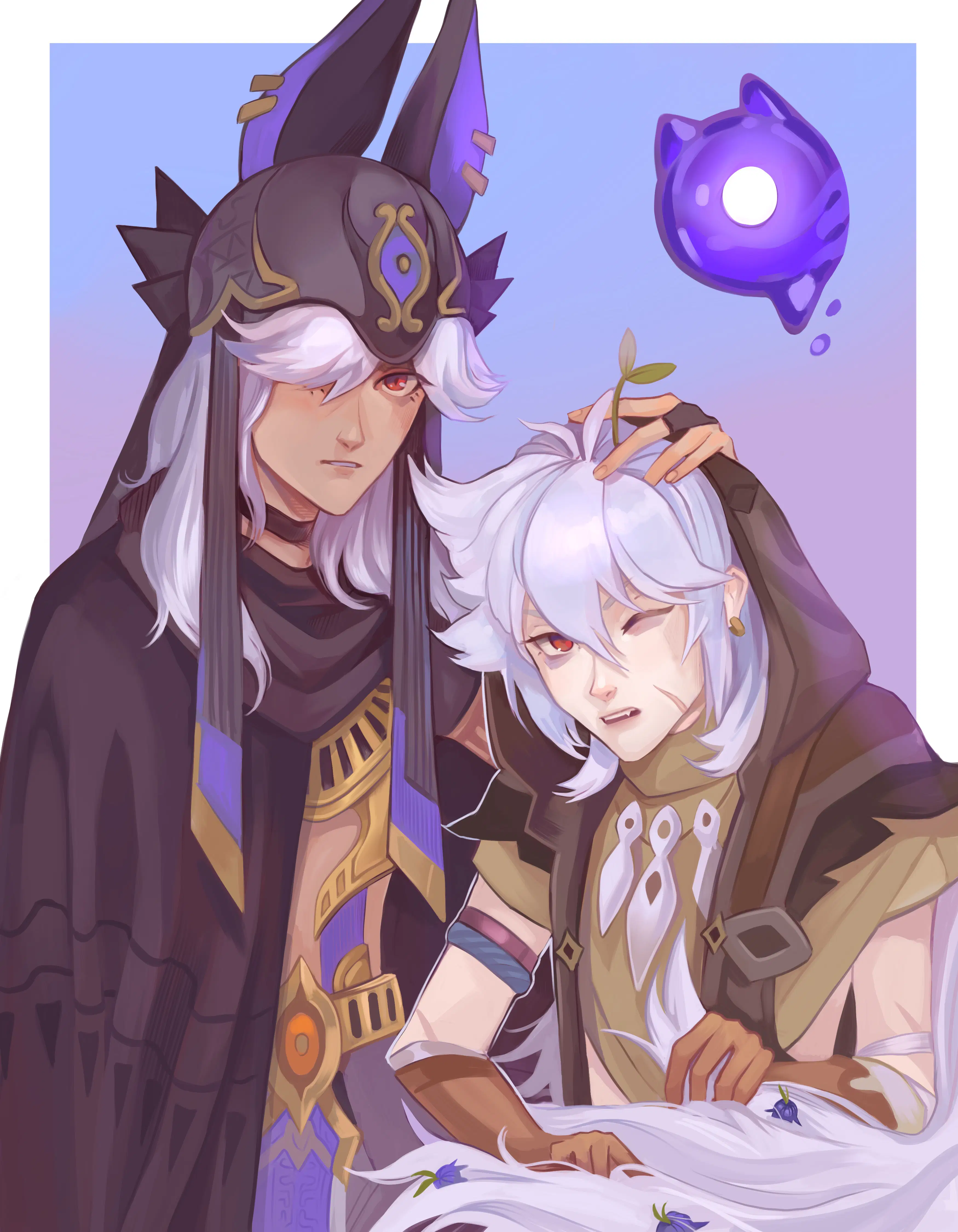 Cyno & Razor Genshin Impact | HoYoLAB