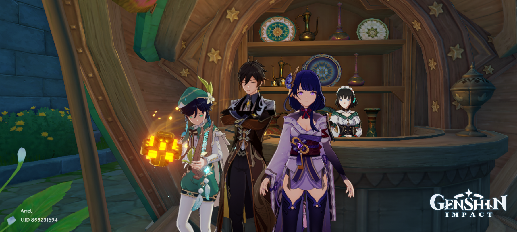 taking a photo with all the archons! Genshin Impact | HoYoLAB