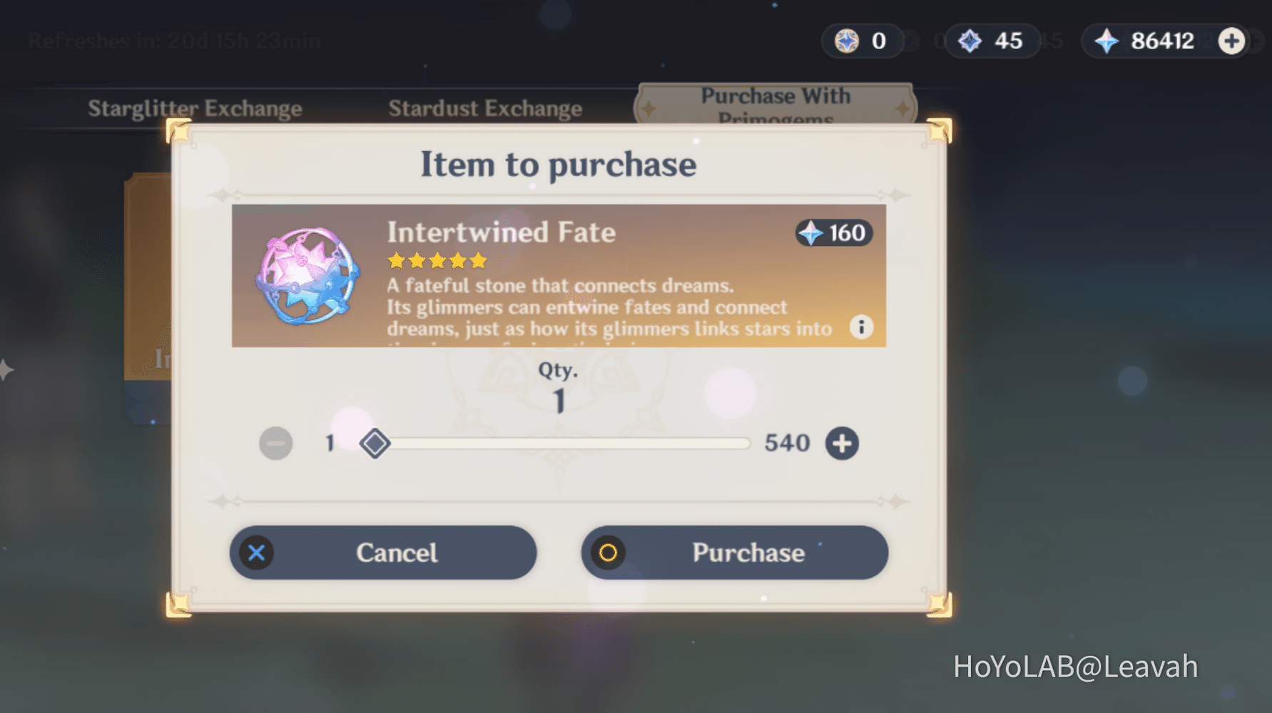 Primogem count Genshin Impact | HoYoLAB