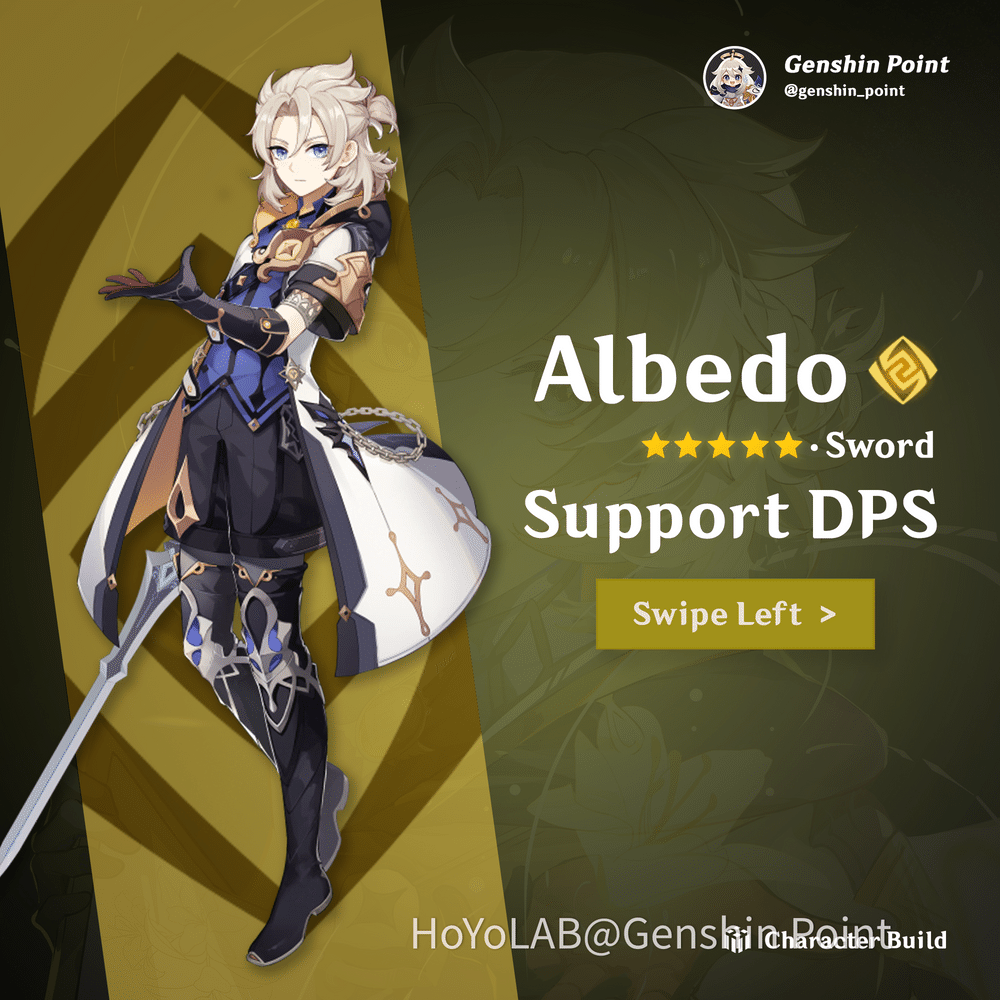Albedo - Support DPS Build Genshin Impact | HoYoLAB