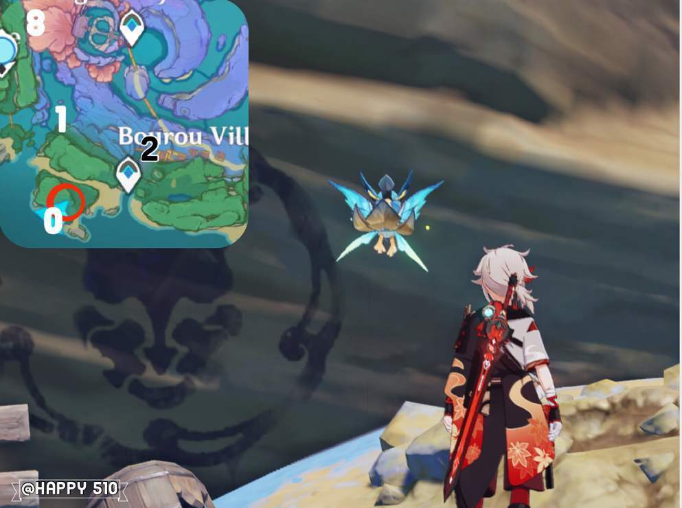 Watasumi Island, Inazuma Hidden Quest! ~ 32+ primos (Strange Oni Symbol ...