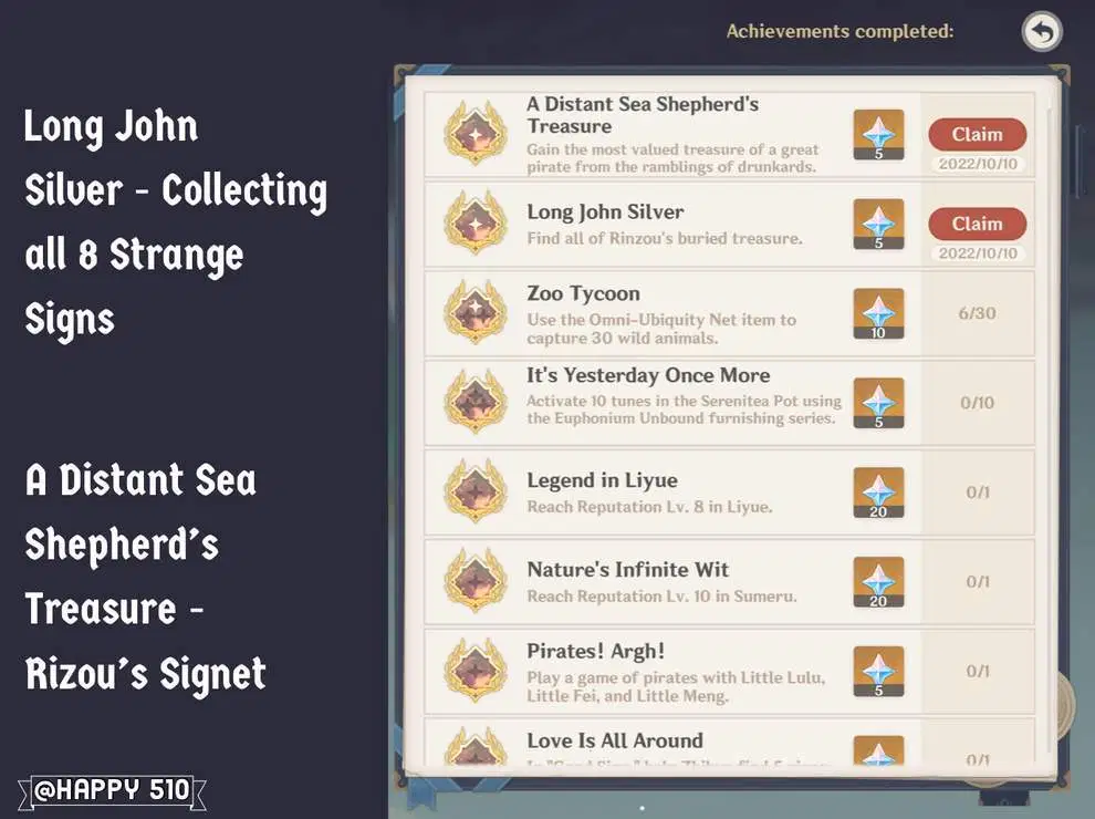 Watasumi Island, Inazuma Hidden Quest! ~ 32+ primos (Strange Oni Symbol ...