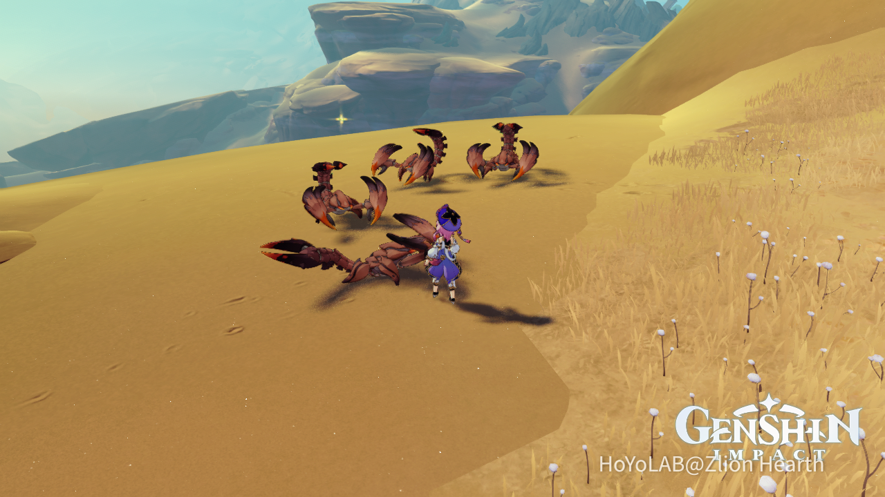 FOTOS DE LAS CRIATURAS DEL DESIERTO DE SUMERU---/// 🦂 Genshin Impact ...