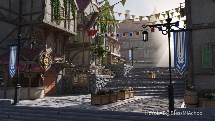 Mondstadt looks so pretty at every festival Genshin Impact | HoYoLAB