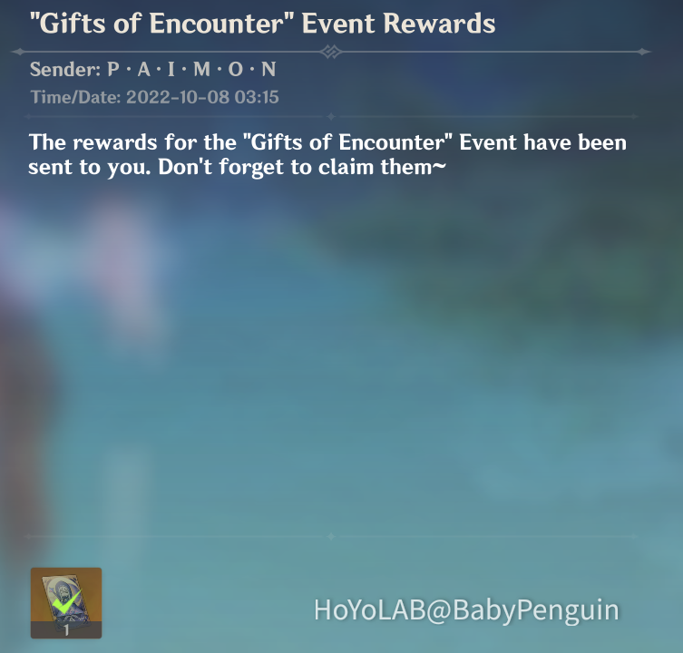 I won a free Welkin! Genshin Impact | HoYoLAB