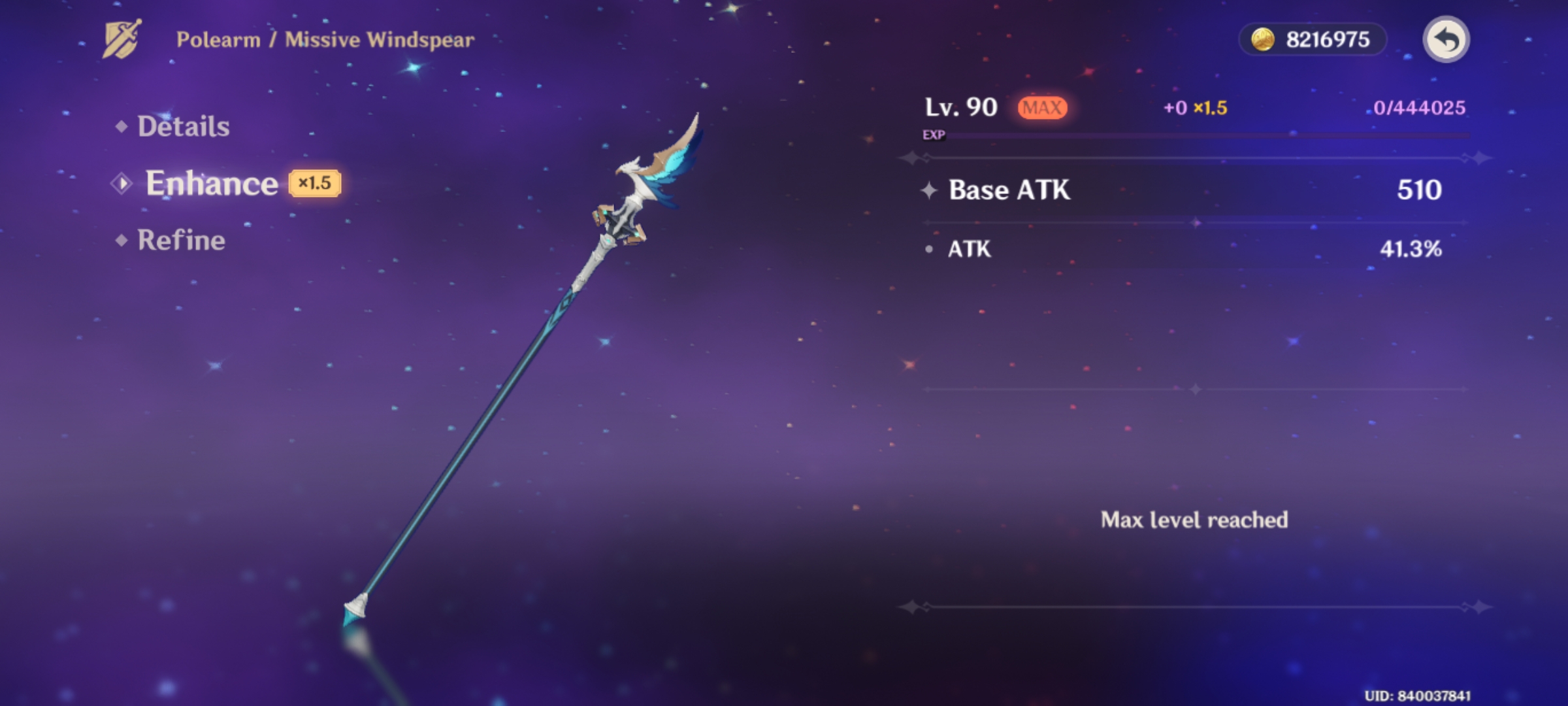 First Max Level Weapon Genshin Impact | HoYoLAB