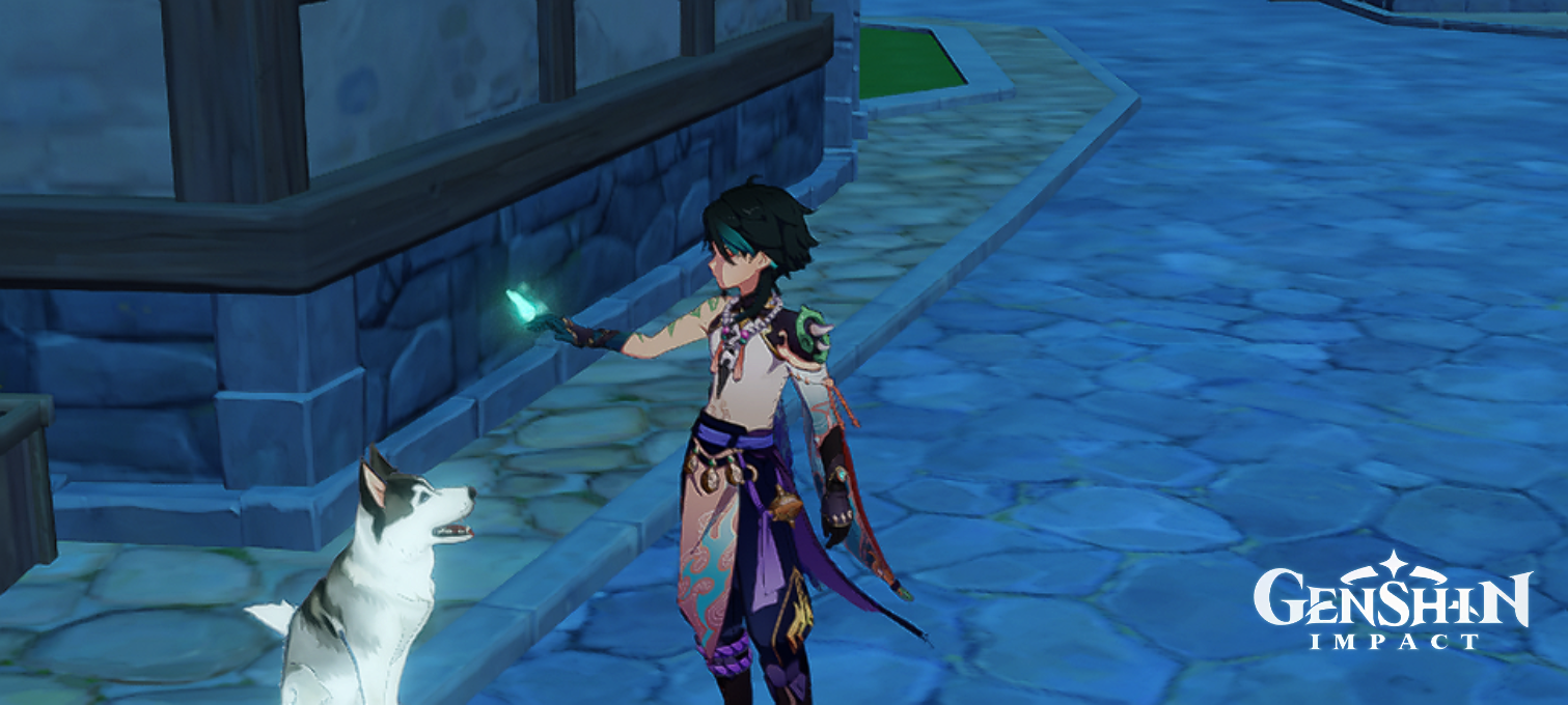 Xaio and le doggo Genshin Impact | HoYoLAB