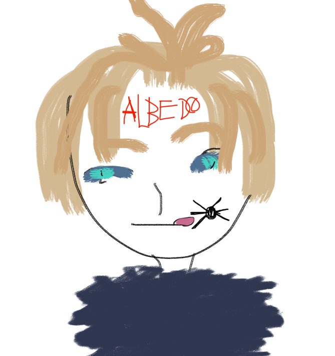 my entry for the albedo fan art contest! Genshin Impact | HoYoLAB