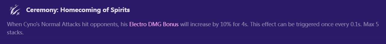 Guidelines for Cyno- Mechanism Interpretation Genshin Impact | HoYoLAB