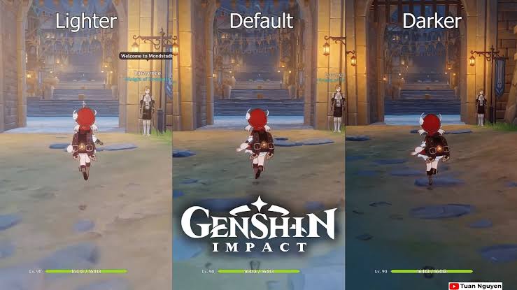 Everyone on console try darker brightness Genshin Impact | HoYoLAB