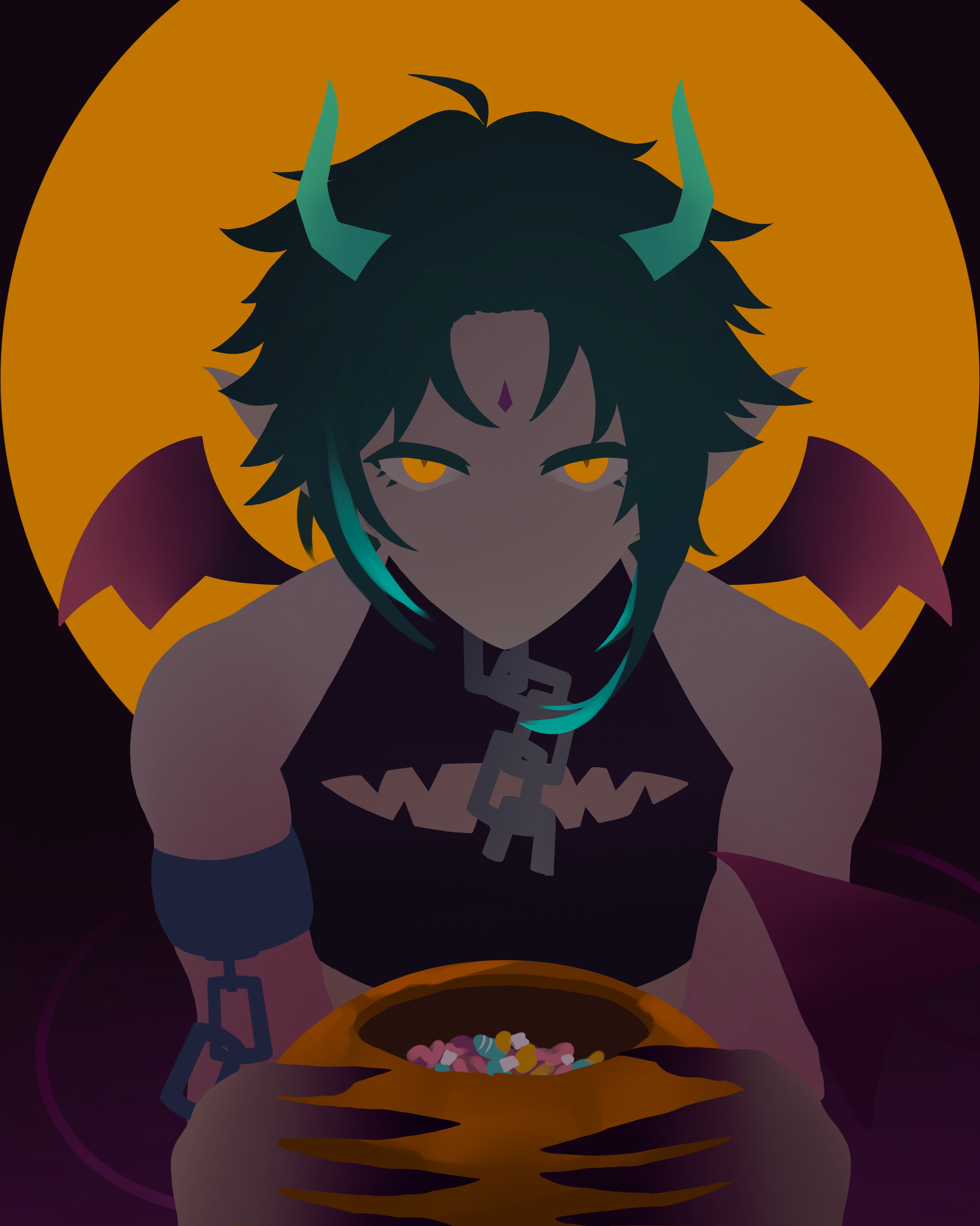 Trick of Treat Xiao (full process) | Genshin Impact | HoYoLAB