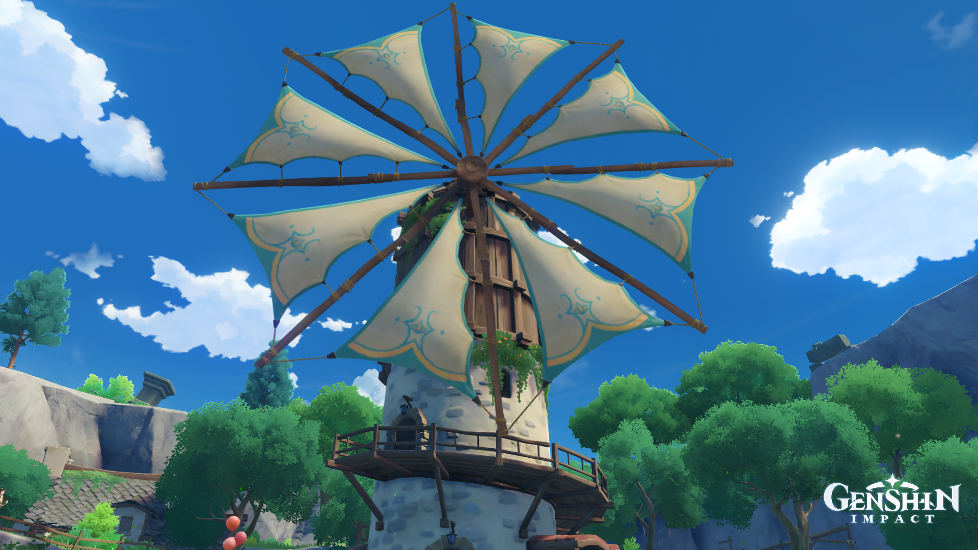 Windmill from festival Genshin Impact | HoYoLAB