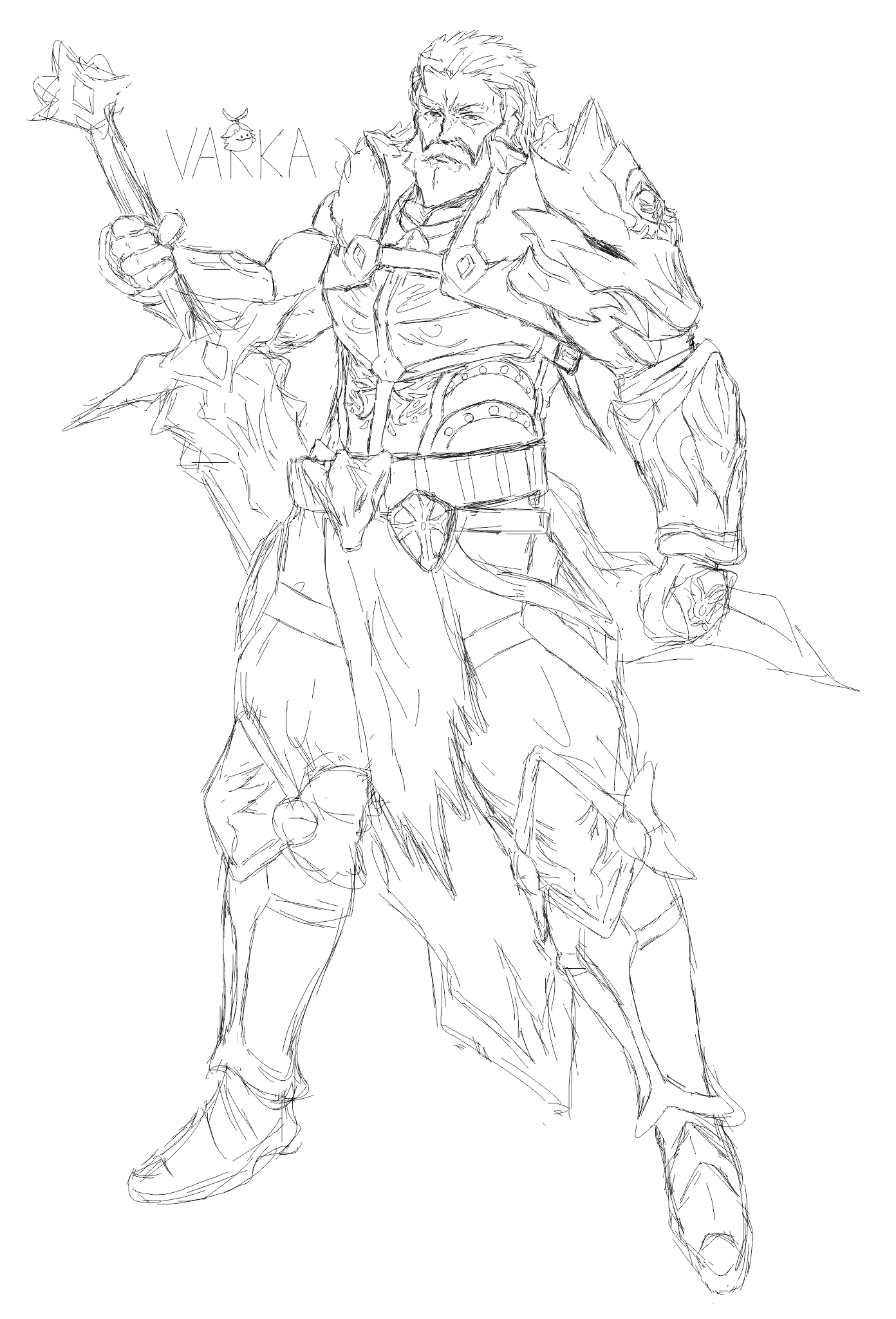 Grandmaster Varka, Knight of Boreas Genshin Impact | HoYoLAB