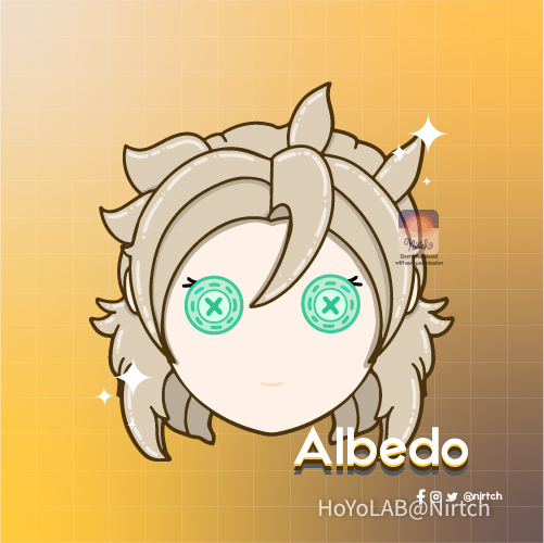 🌻 Albedo Doll Version! Genshin Impact | HoYoLAB