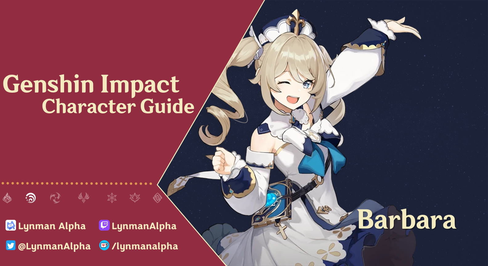 Barbara | Character Guide [v3.1] Genshin Impact | HoYoLAB