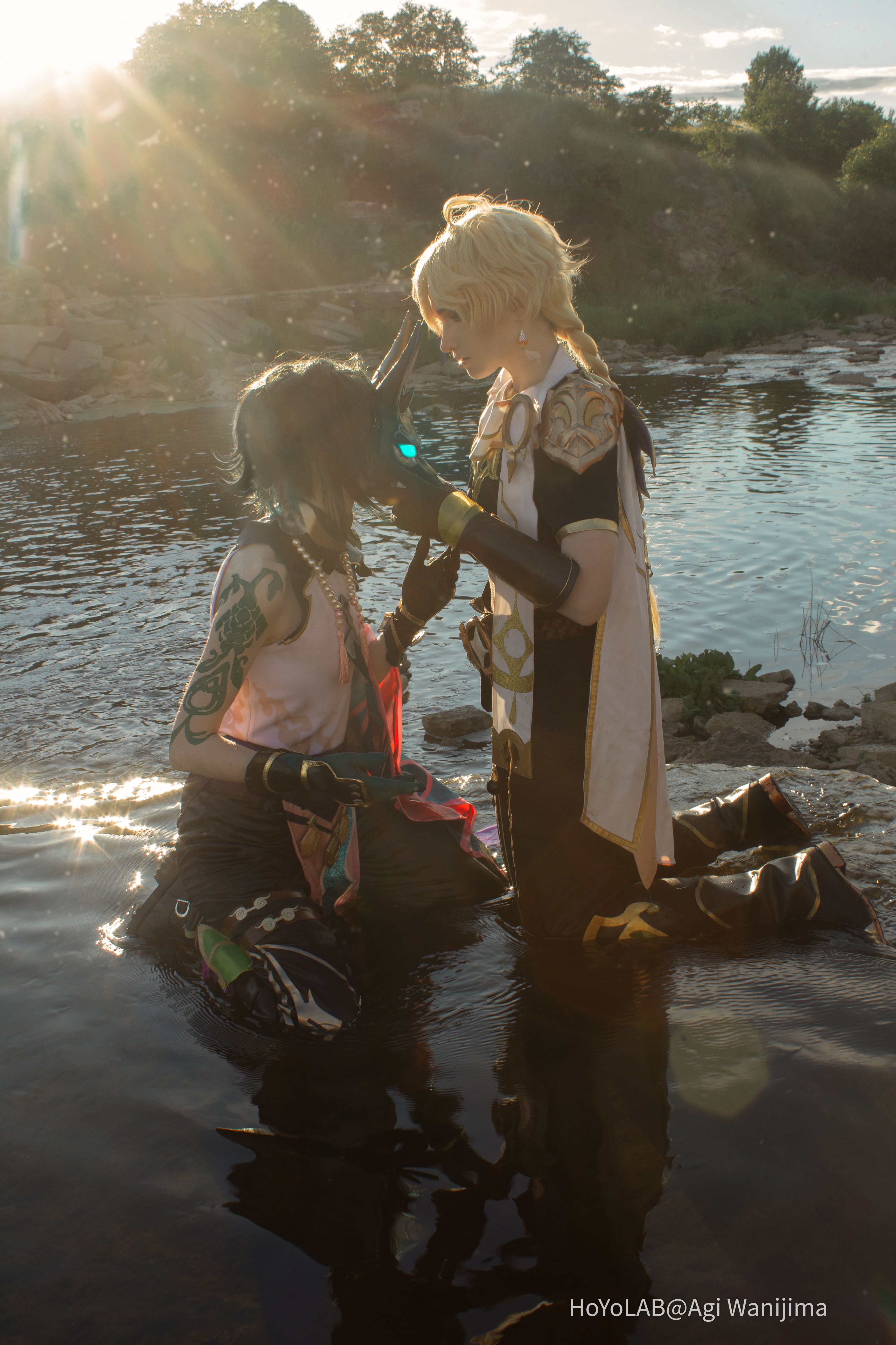 Xiao and Aether cosplay | HoYoLAB