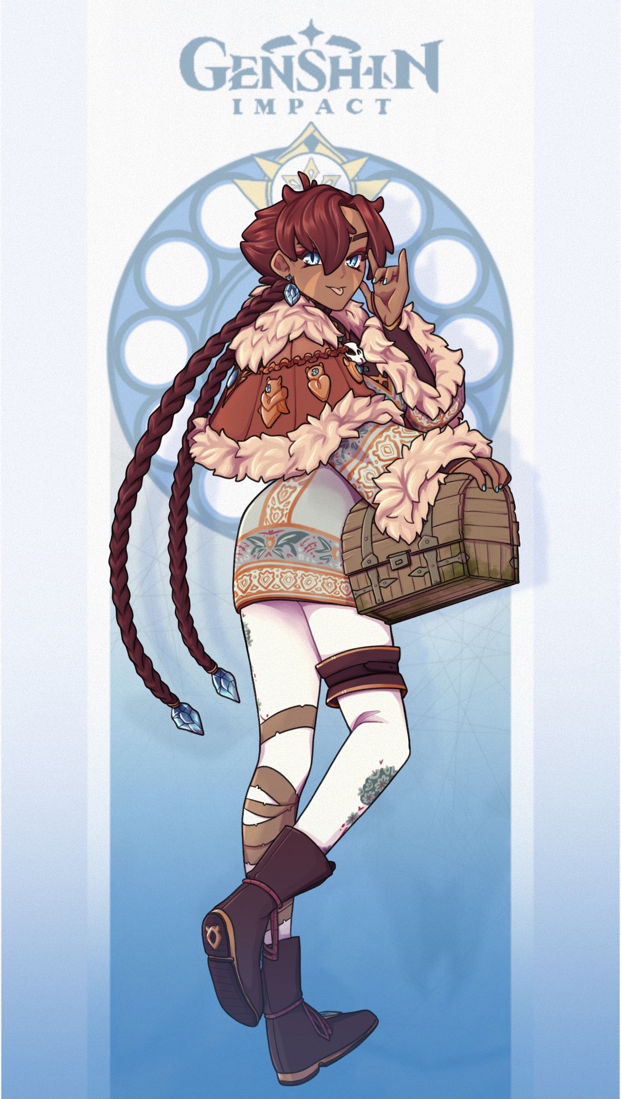 Agrafena Remake w/lore Genshin Impact | HoYoLAB