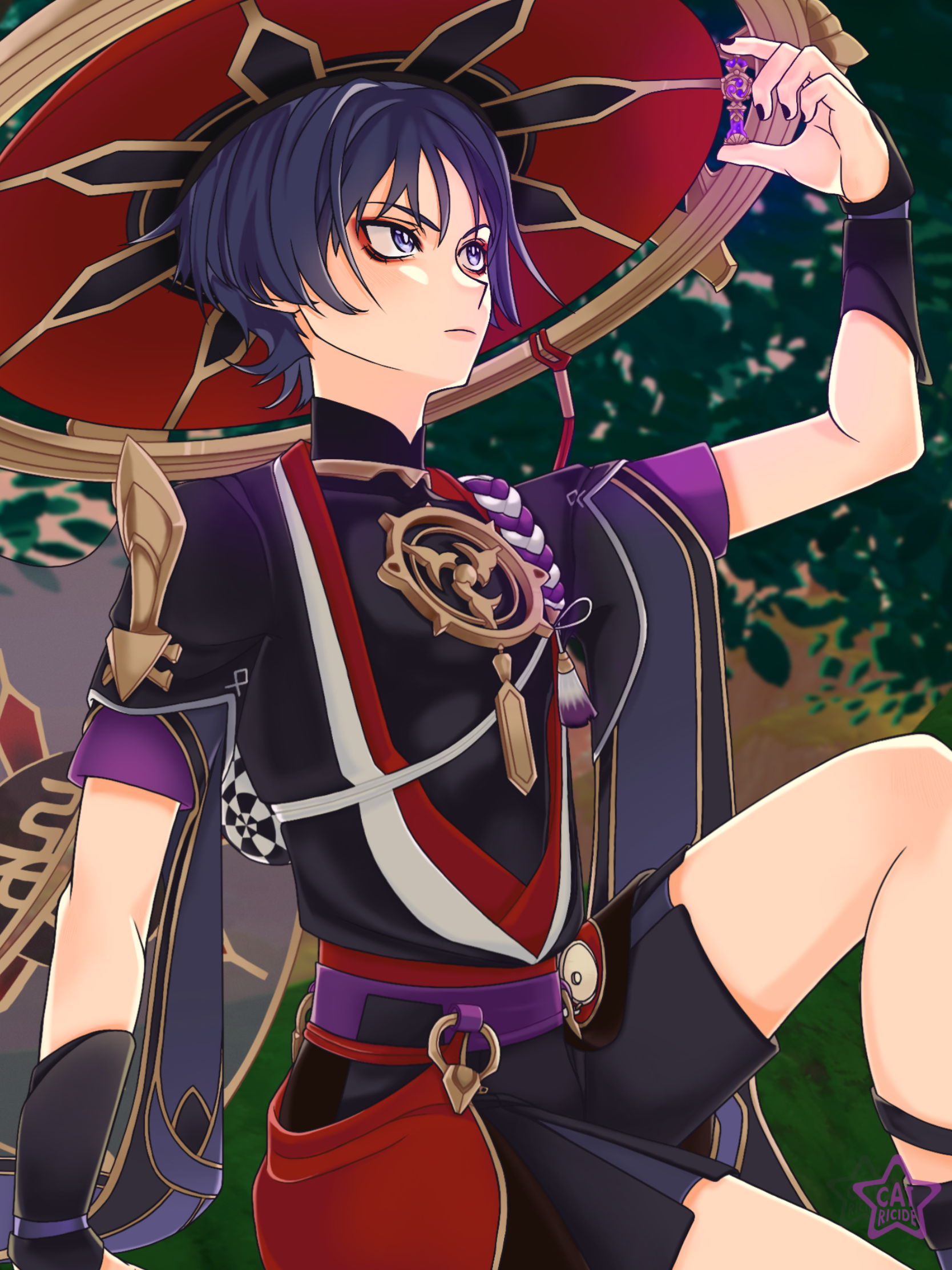 Scaramouche Fan Art Genshin Impact | HoYoLAB