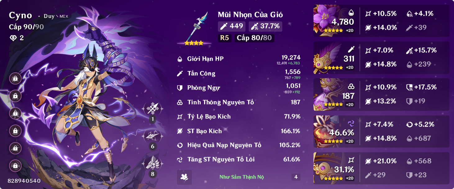 Cyno vậy đc chưa m.n cho ý kiến build cyno Genshin Impact | HoYoLAB