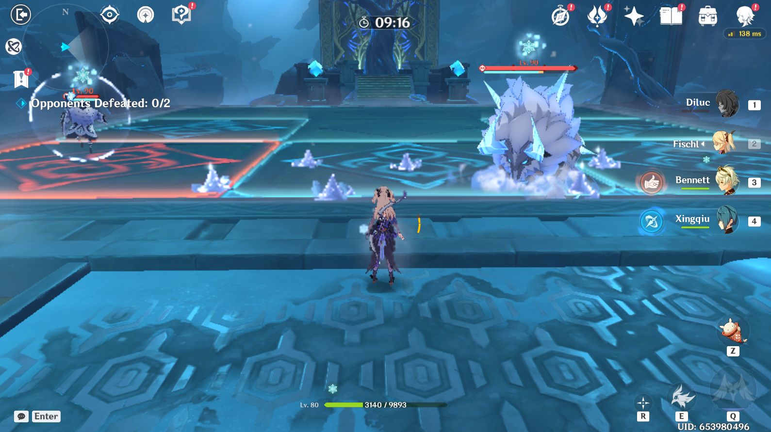 Today I locked myself out of the arena in solo domain ^^ Genshin Impact ...